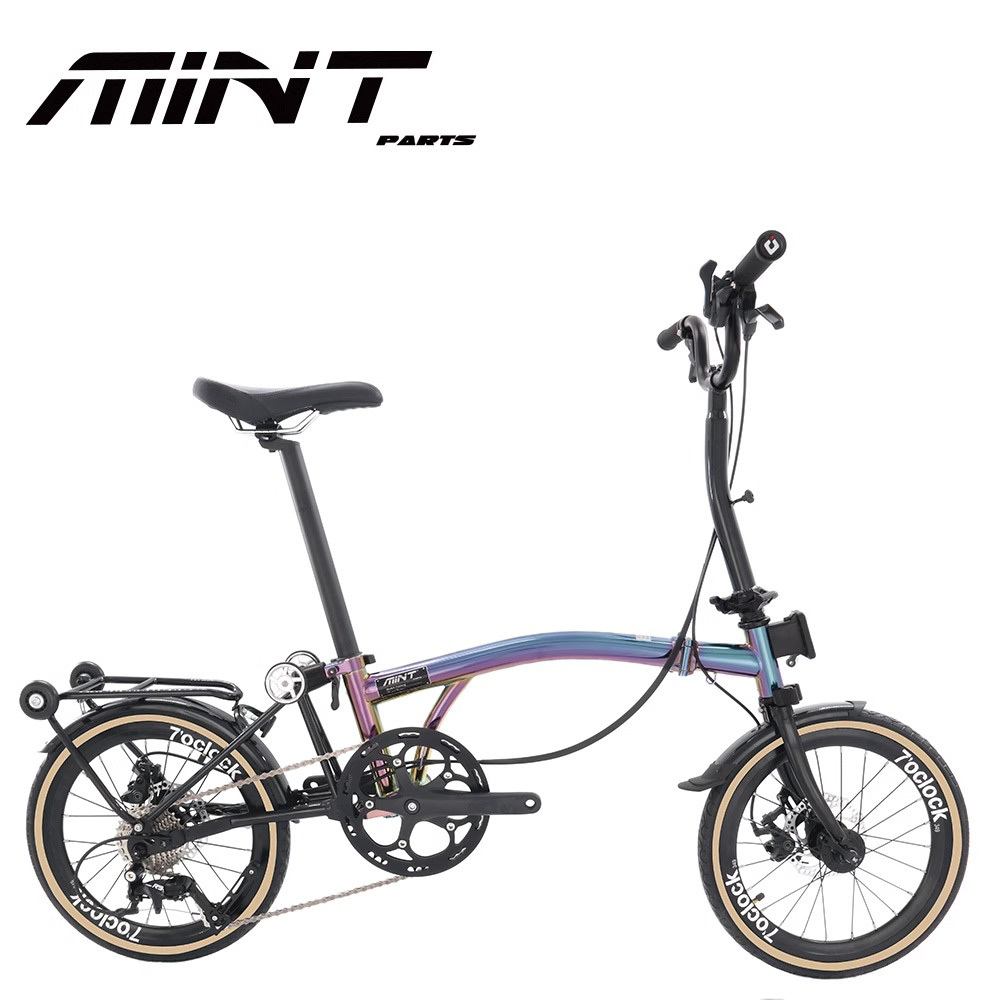 Mint T9B Folding Bike Disc 16inch 9-speed