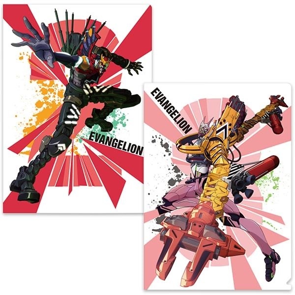 Evastore 預訂 新2号機α/8号機β A4 File Set