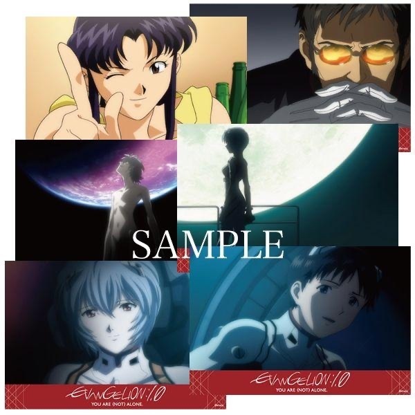 Evastore 預訂 新劇場版（序）Postcard Set