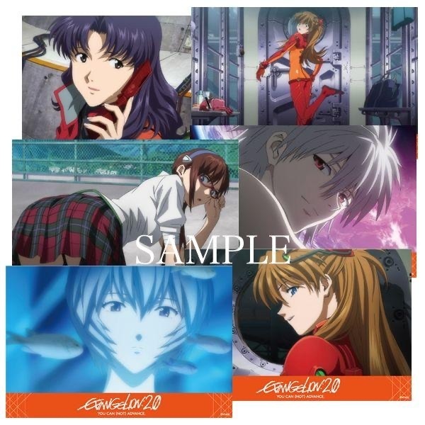 Evastore 預訂 新劇場版（破）Postcard Set