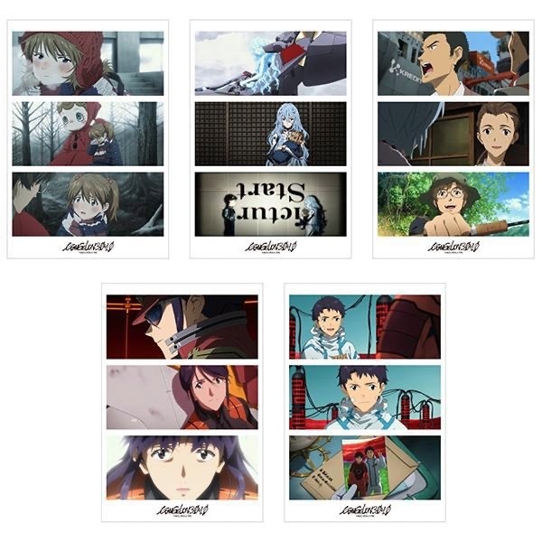 Evastore 預訂 劇場版 場面 Postcard Set B