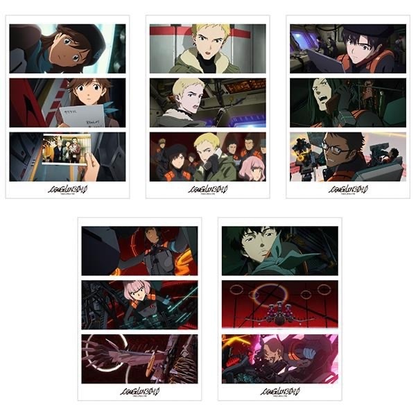 Evastore 預訂 劇場版 場面 Postcard Set C