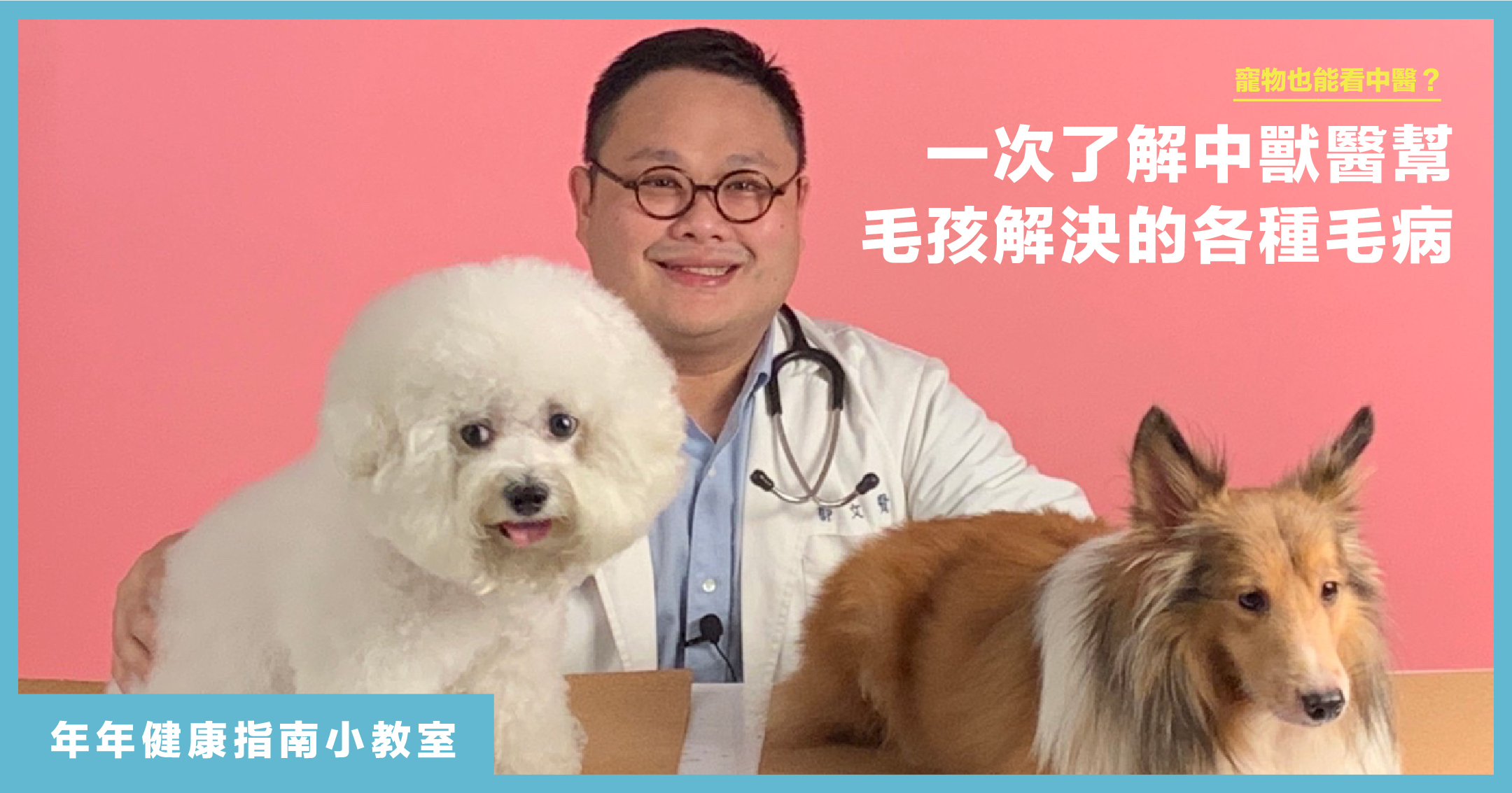 寵物也能看中醫？一次了解中獸醫幫毛孩解決的各種毛病