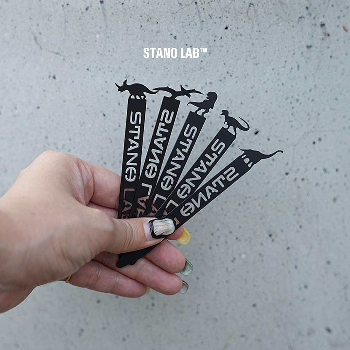 STANO 植物タグ : 恐竜組み合わせ (五枚ずつ)