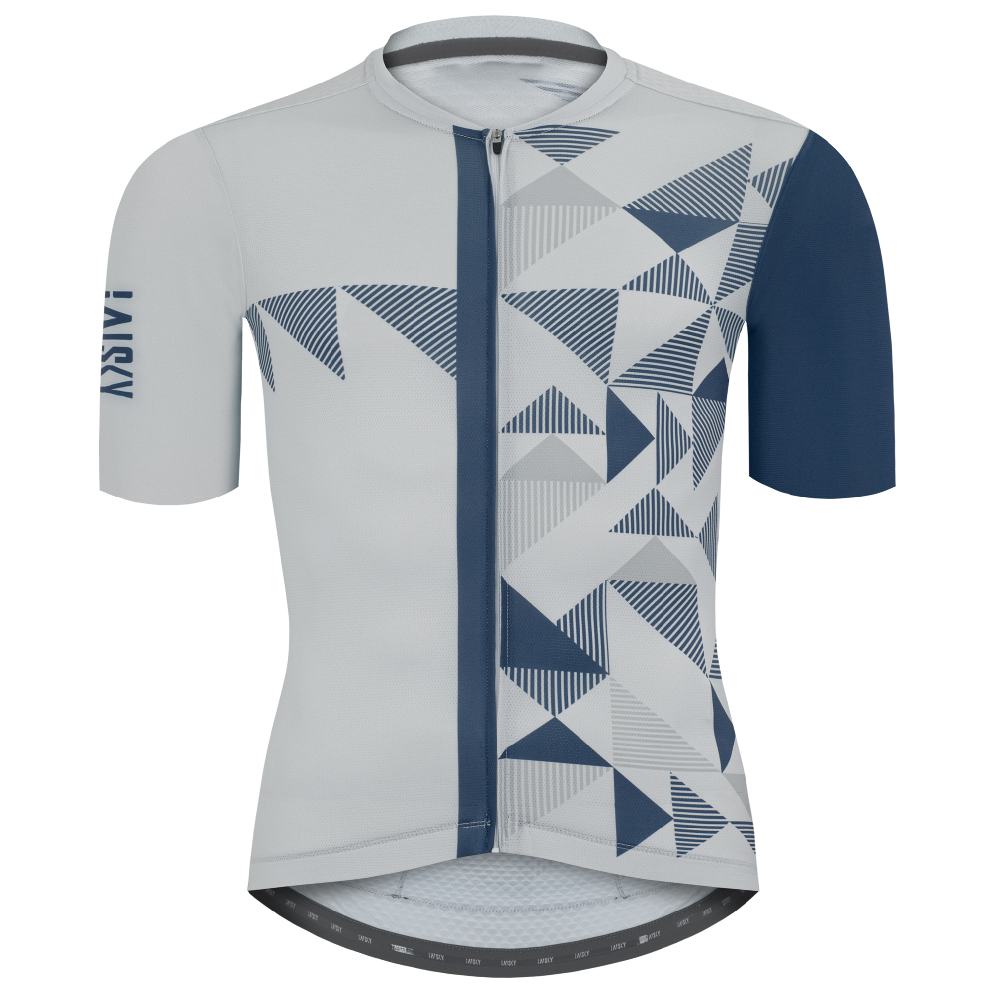 Baisky 男款空力短車衣 幾何II 藍