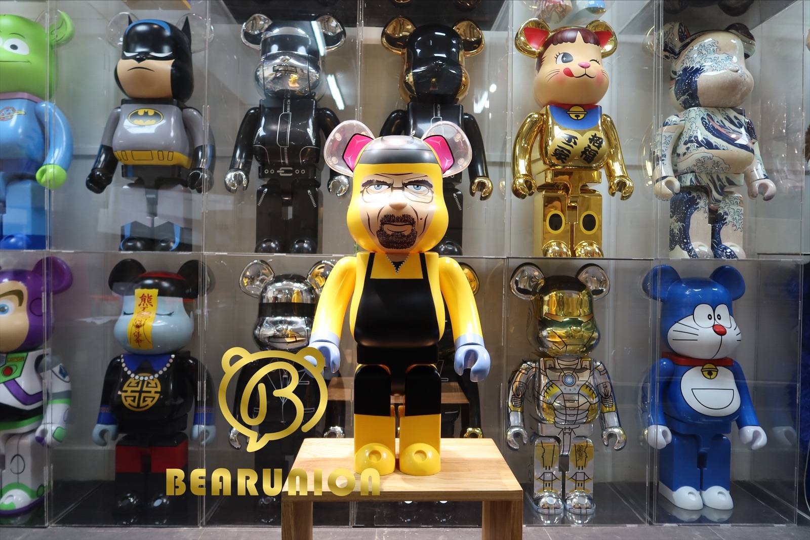 Bearbrick 1000% Breaking Bad Walter White