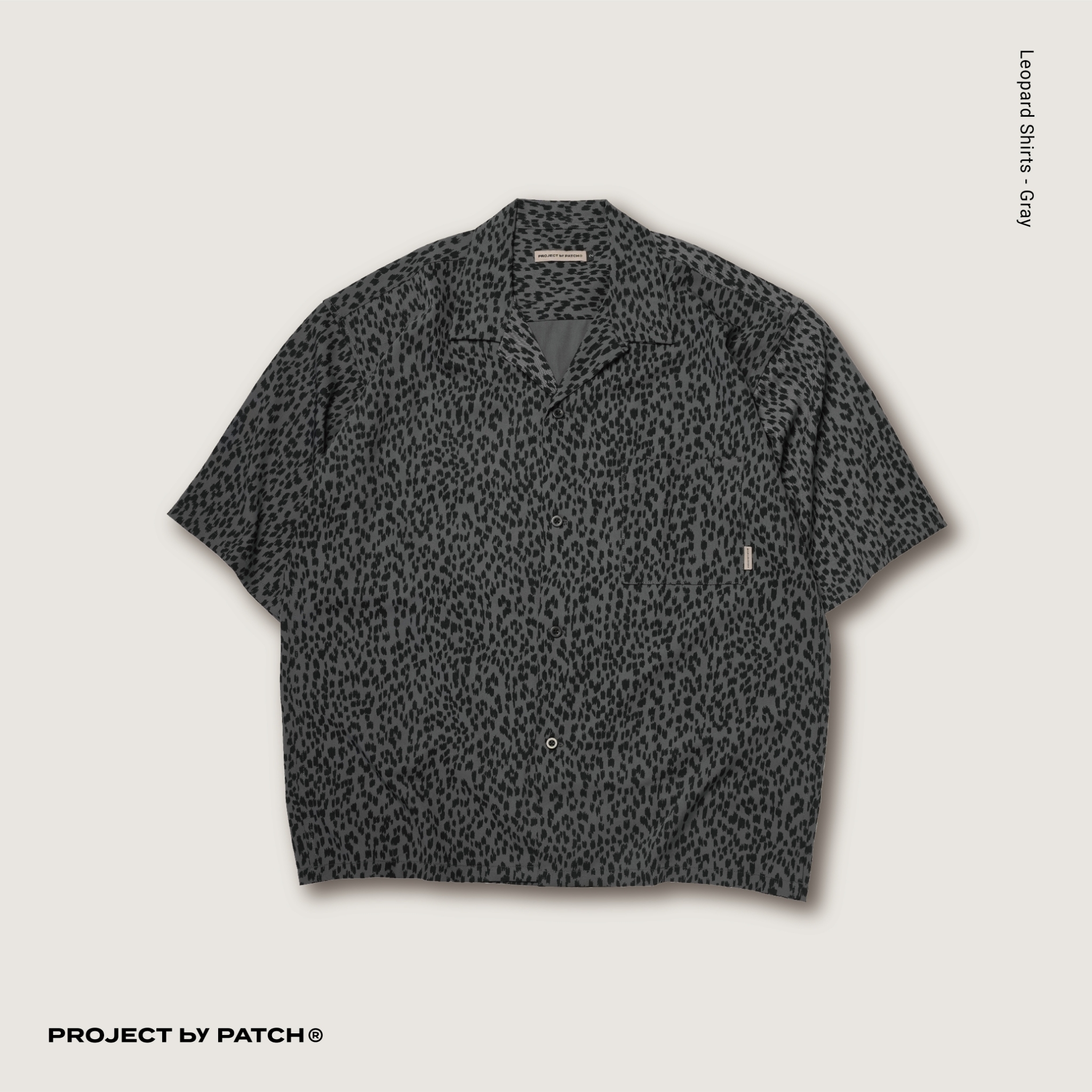 P.B.P -Leopard Shirts - Gray
