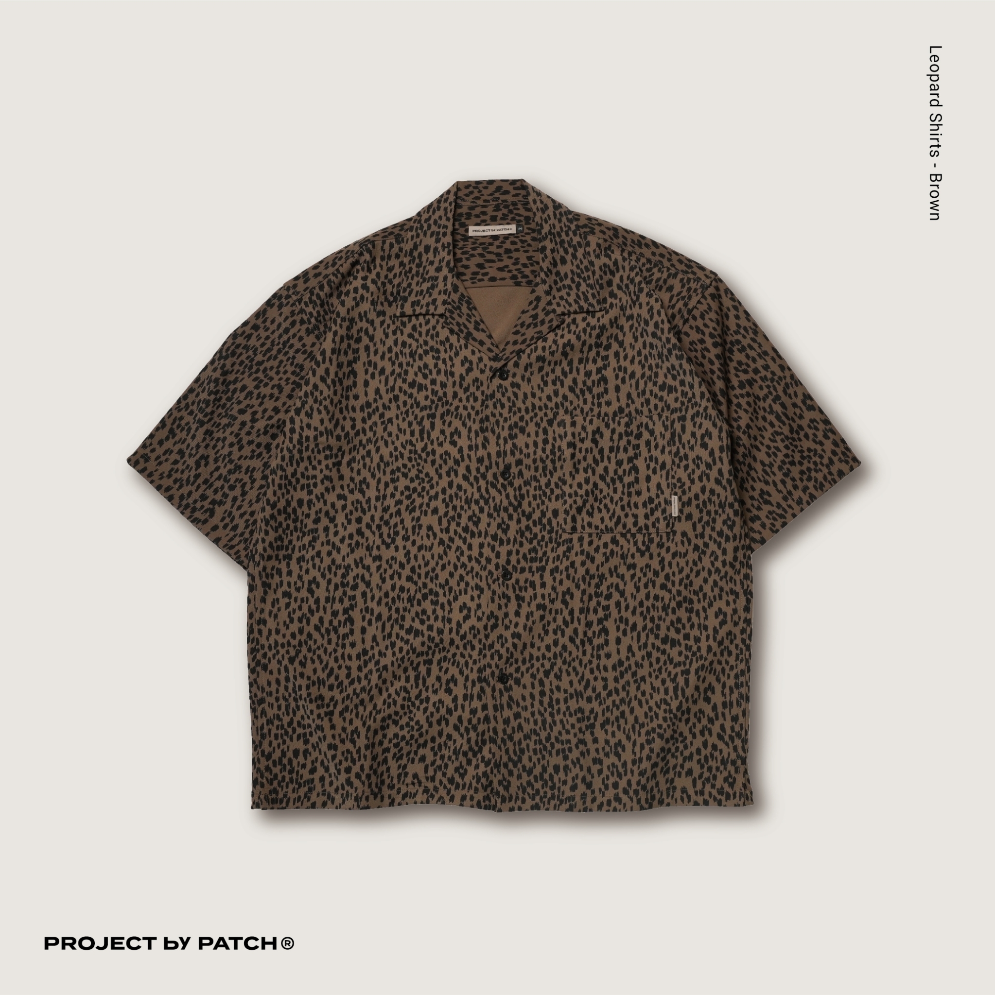 P.B.P -Leopard Shirts - Brown
