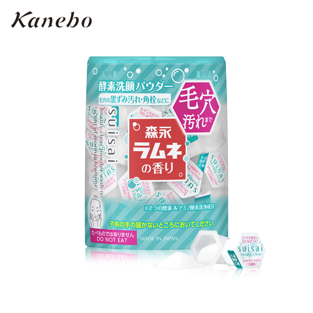 Kanebo 佳麗寶 suisai 淨透酵素粉N(森永彈珠汽水風味糖香) (32顆)|TFM東方美集團