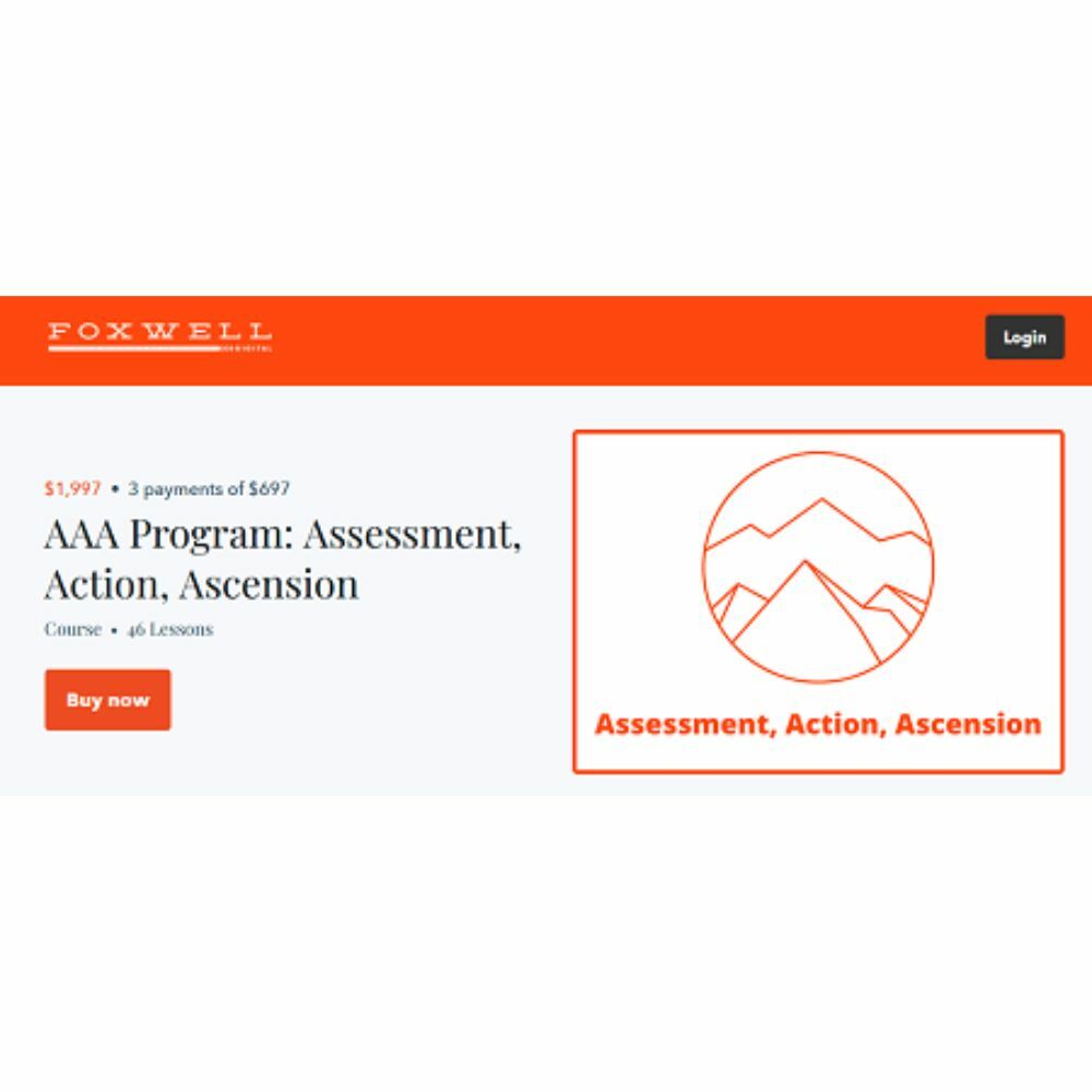 AAA Program: Assessment, Action, Ascension by Andrew Fo
