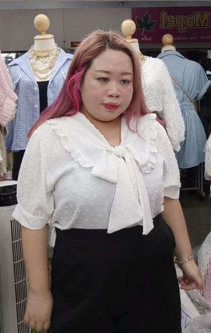 CA3 - Blouse *Bust 52inch, Hem 57inch, Armhole 66cm, Length 62cm