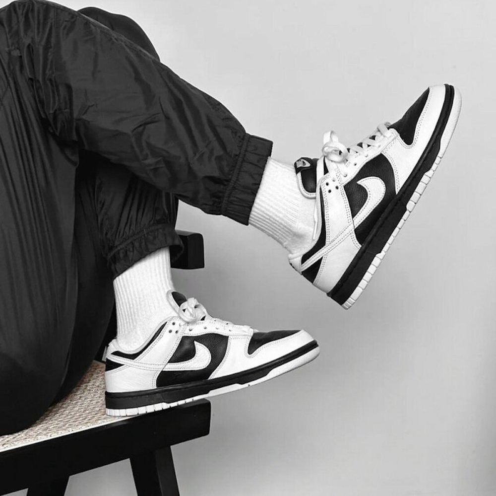 Nike Dunk Low Reverse Panda 反轉熊貓 黑白 復古 Fd9064 011