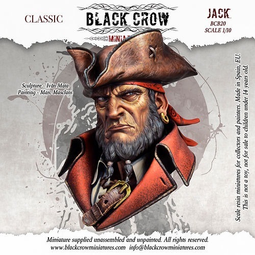 Black Crow - JACK 1/10 bust