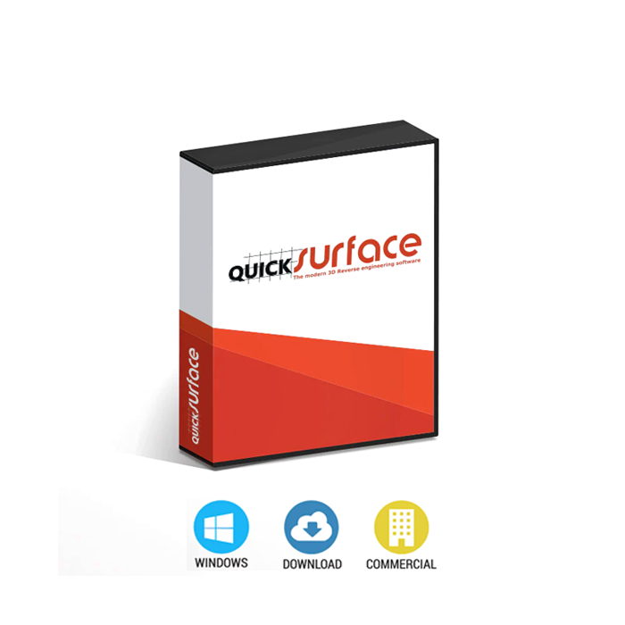 QuickSurface Full 3D逆向工程軟體｜全自動曲面