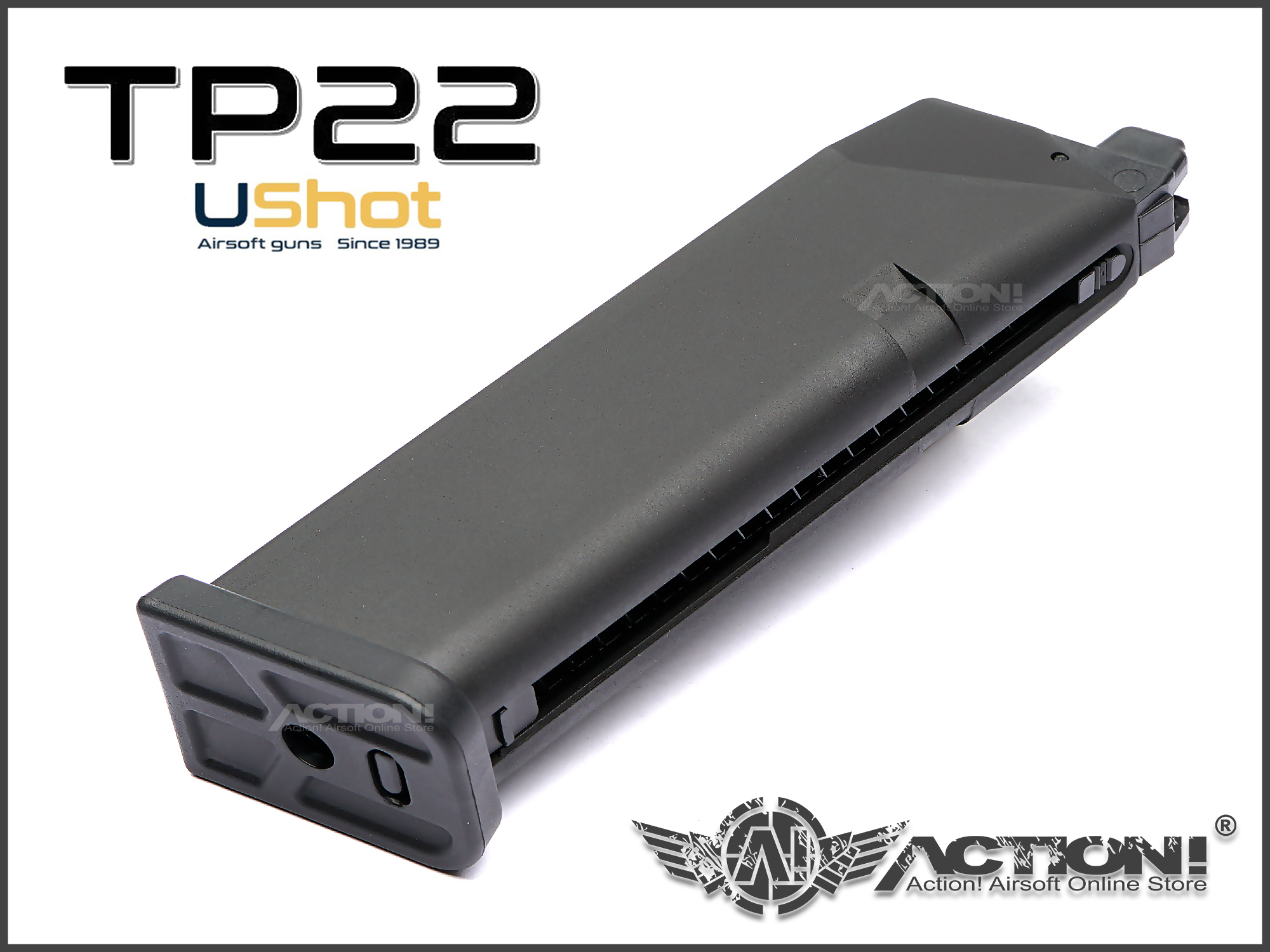 USHOT - TP22 GBB 21發瓦斯彈匣 /TTI