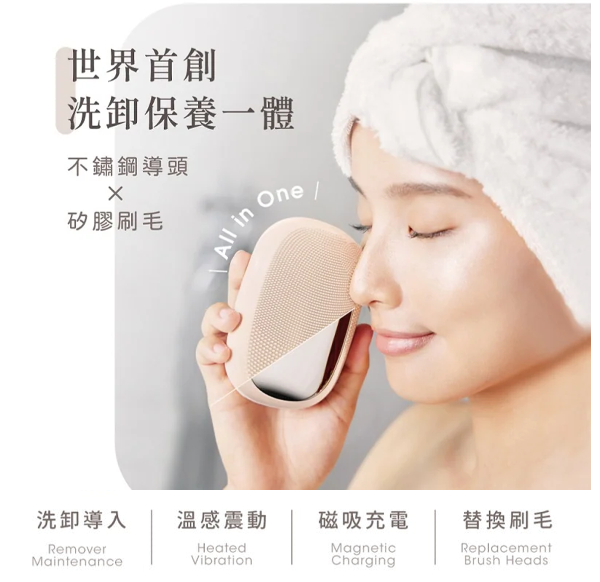 三效淨膚儀 | 台灣製造Lisscode O'miti