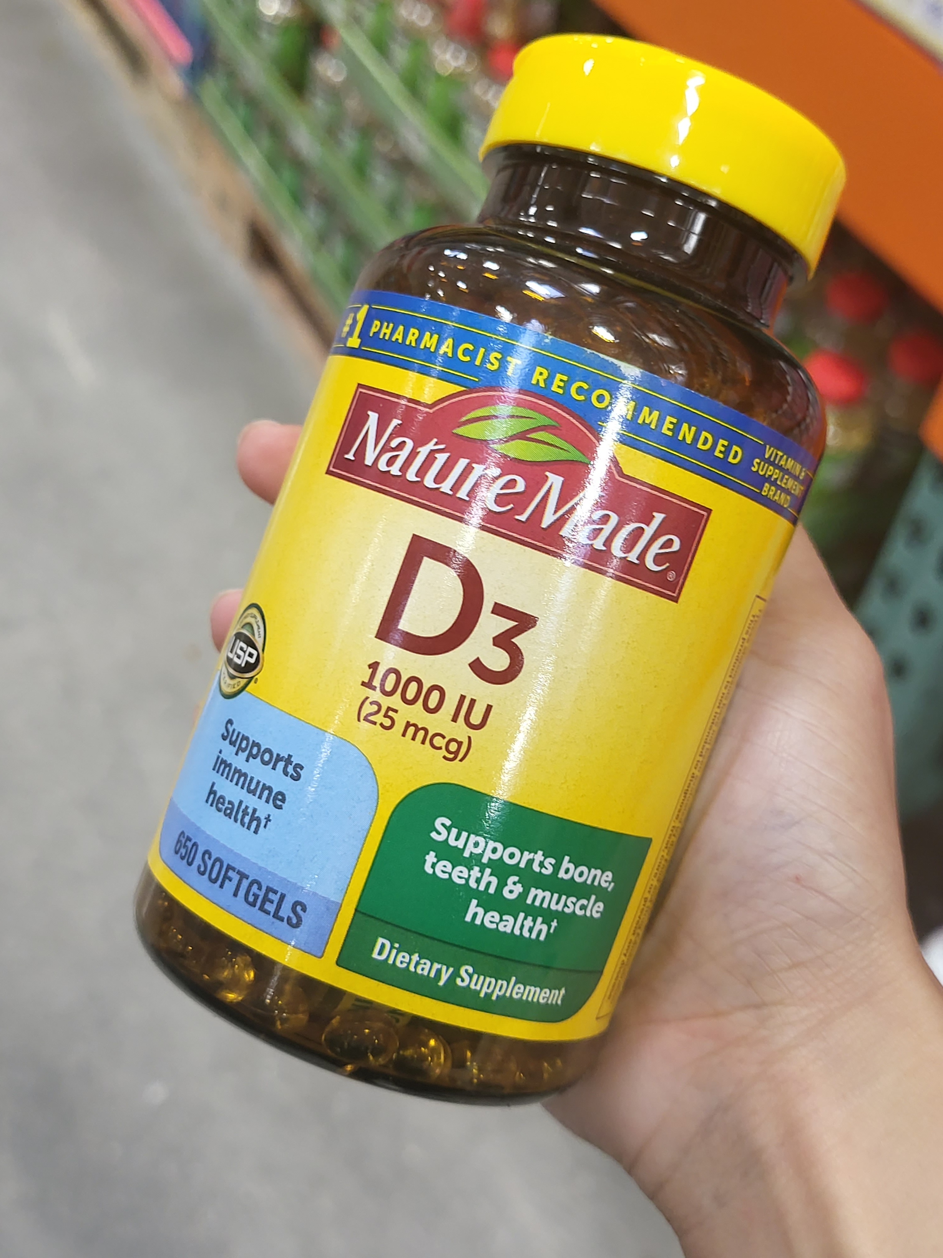 Nature Made D3 1000IU