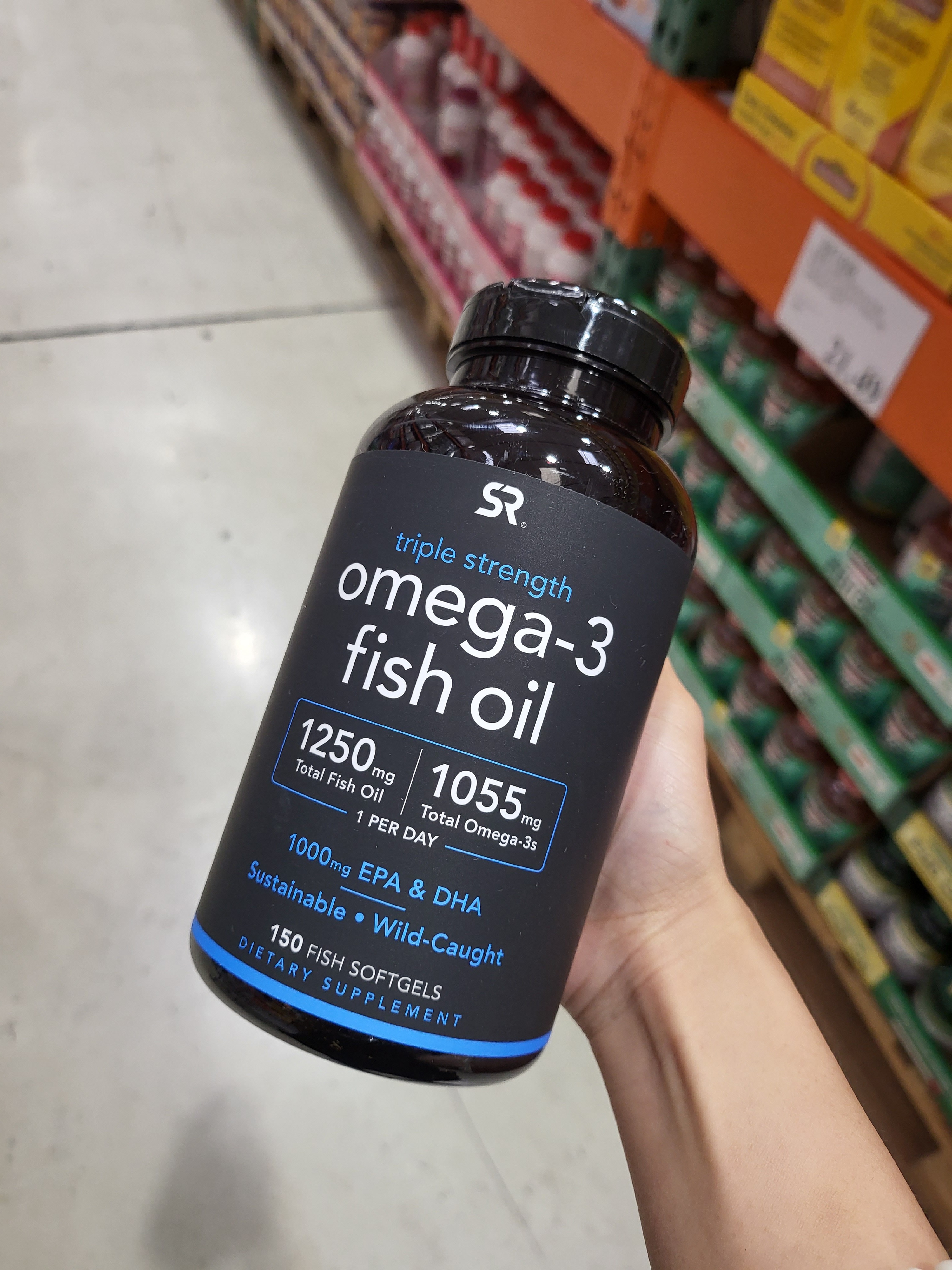SR Omega-3 fish oil 150 pills