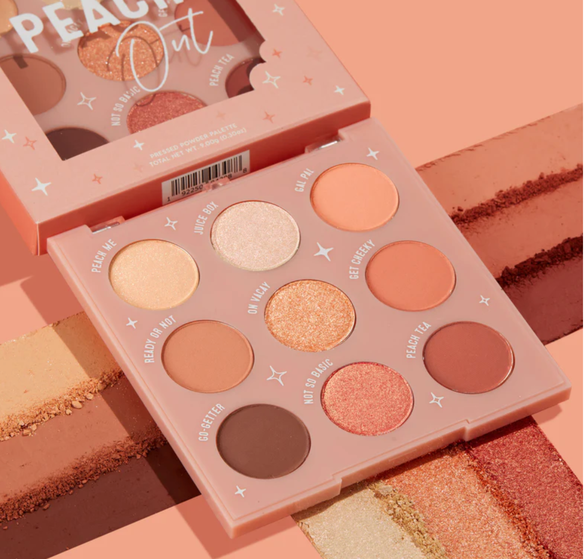 Colourpop peach out 眼影盤