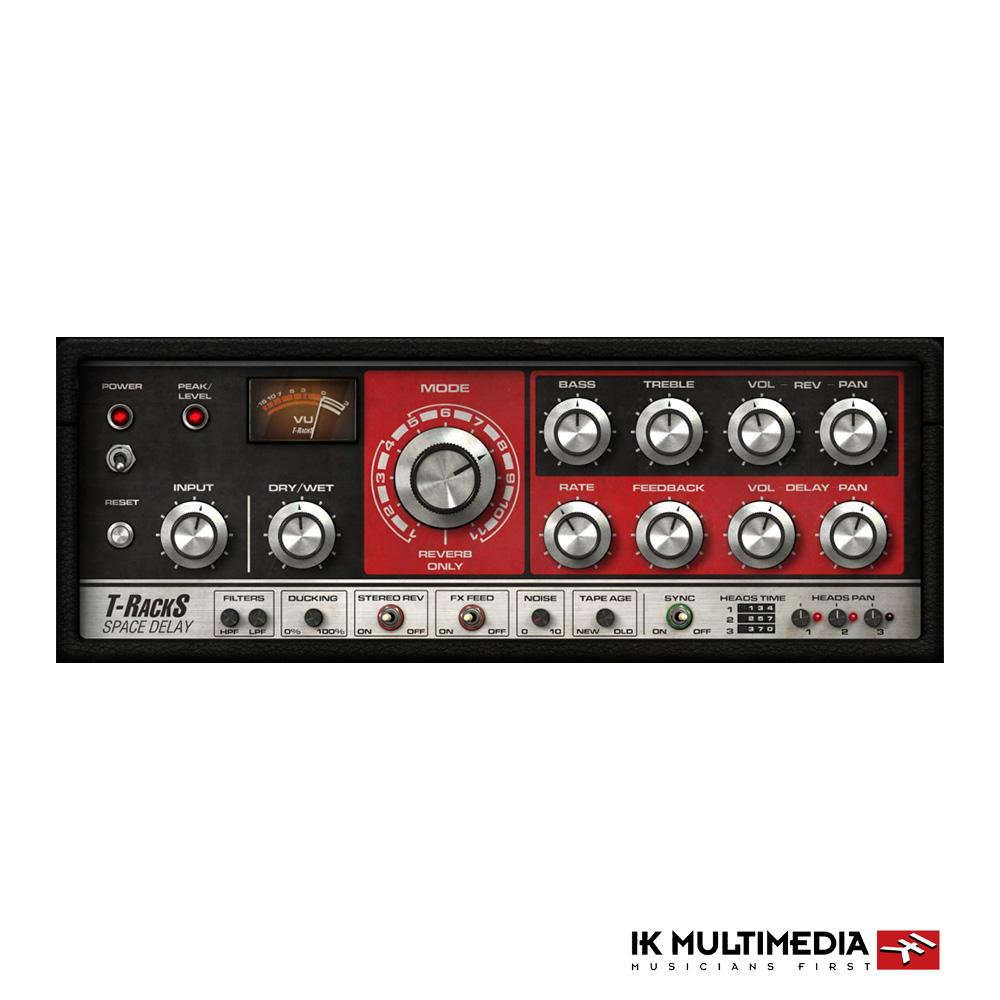 IK Multimedia 公司貨 T-RackS Space Delay 虛擬音色軟體