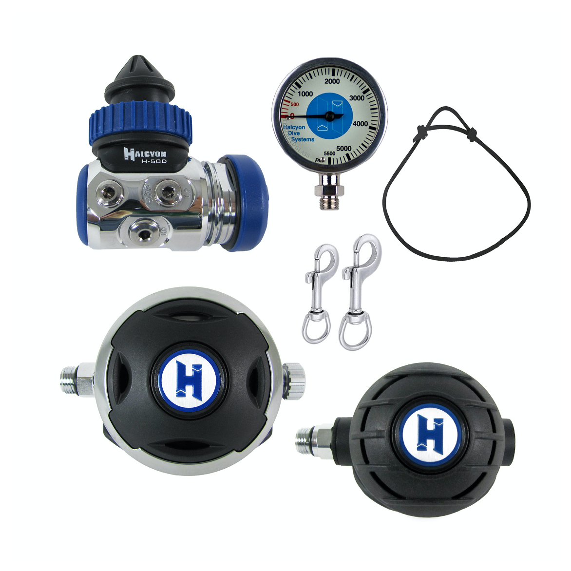 Halcyon H-50D SINGLE CYLINDER REGULATOR PACKAGE⎪調節器組