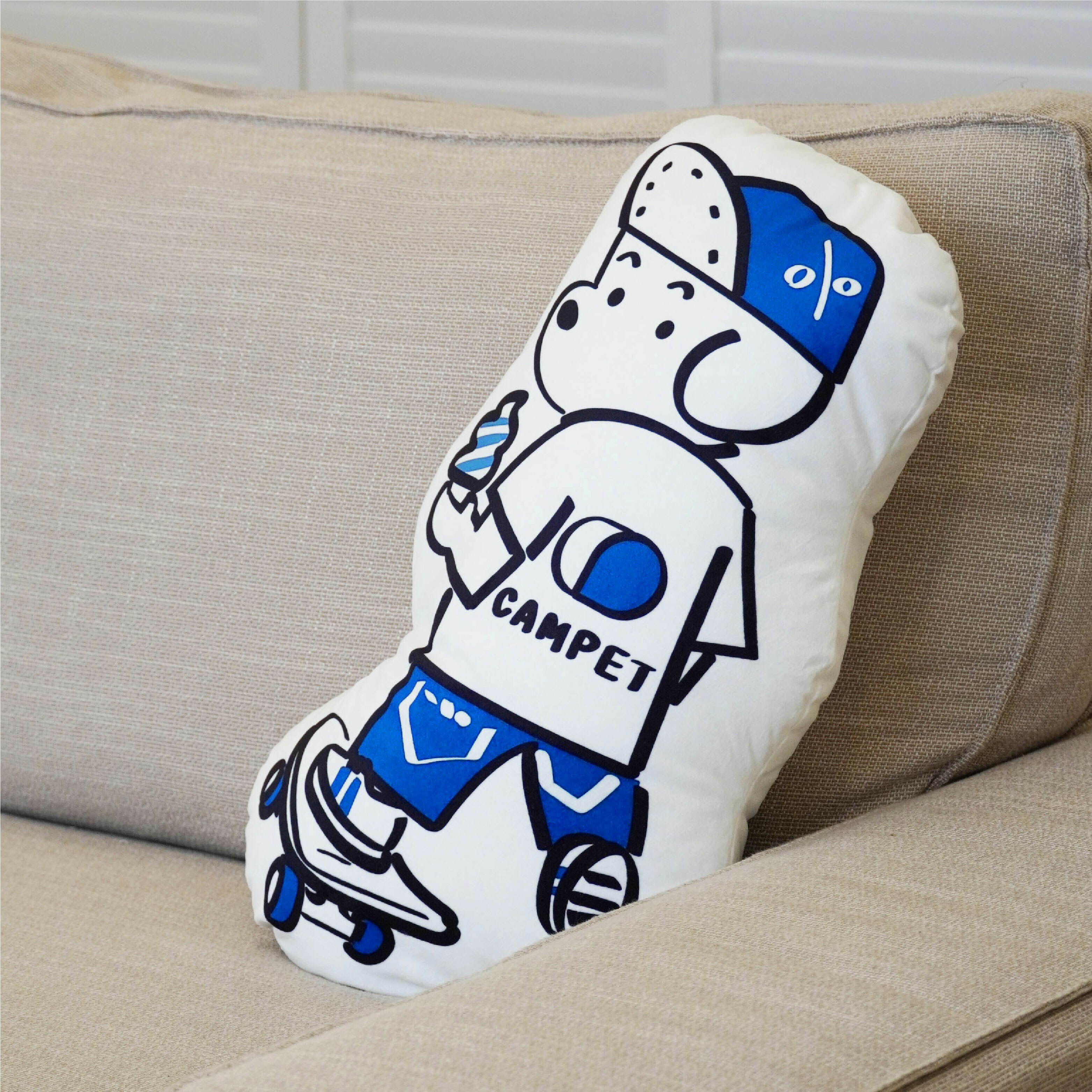 CAMPET® x JOHN 短絨抱枕