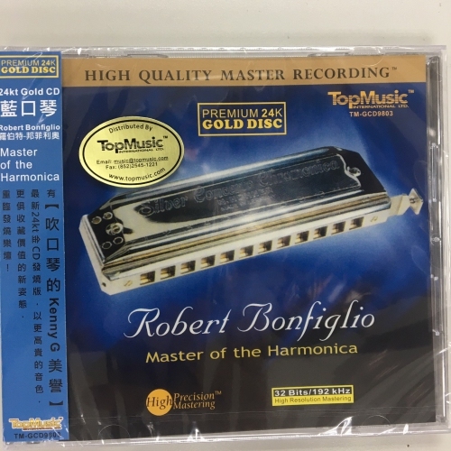 Robert Bonfiglio - Master of the Harmonica 24K GOLD CD