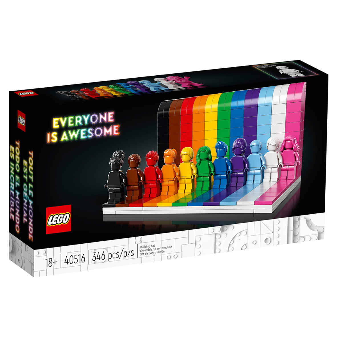 LEGO 40516 樂高® 彩虹人偶 Everyone Is Awesome