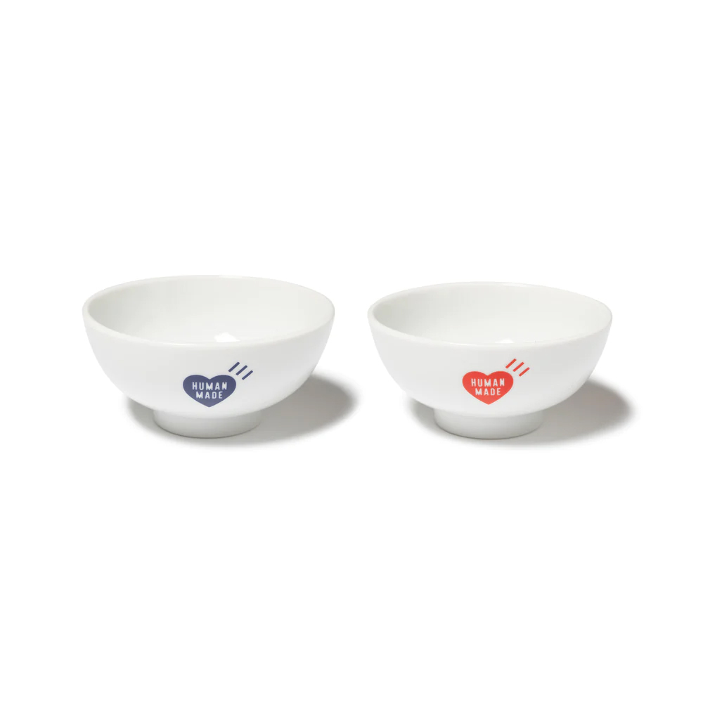 HUMAN MADE MATCHING CERAMIC RICE BOWLS SET (2P) -HM25GD