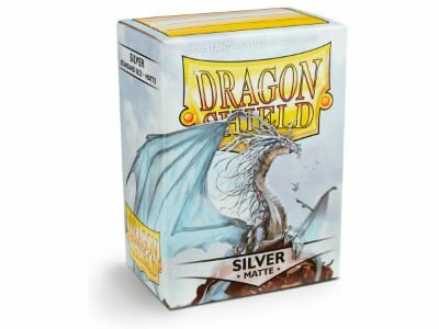 Dragon Shield (100) Silver Matte