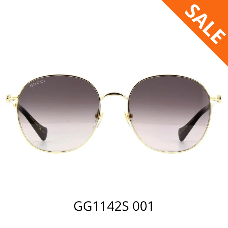 【☀️限時優惠 - 低至4折】Gucci GG1142S 001太陽眼鏡