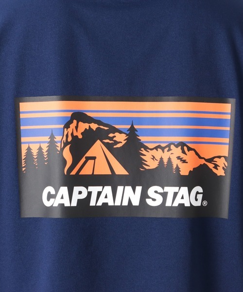 日牌 CAPTAIN STAG Classic Back Logo T-Shirt