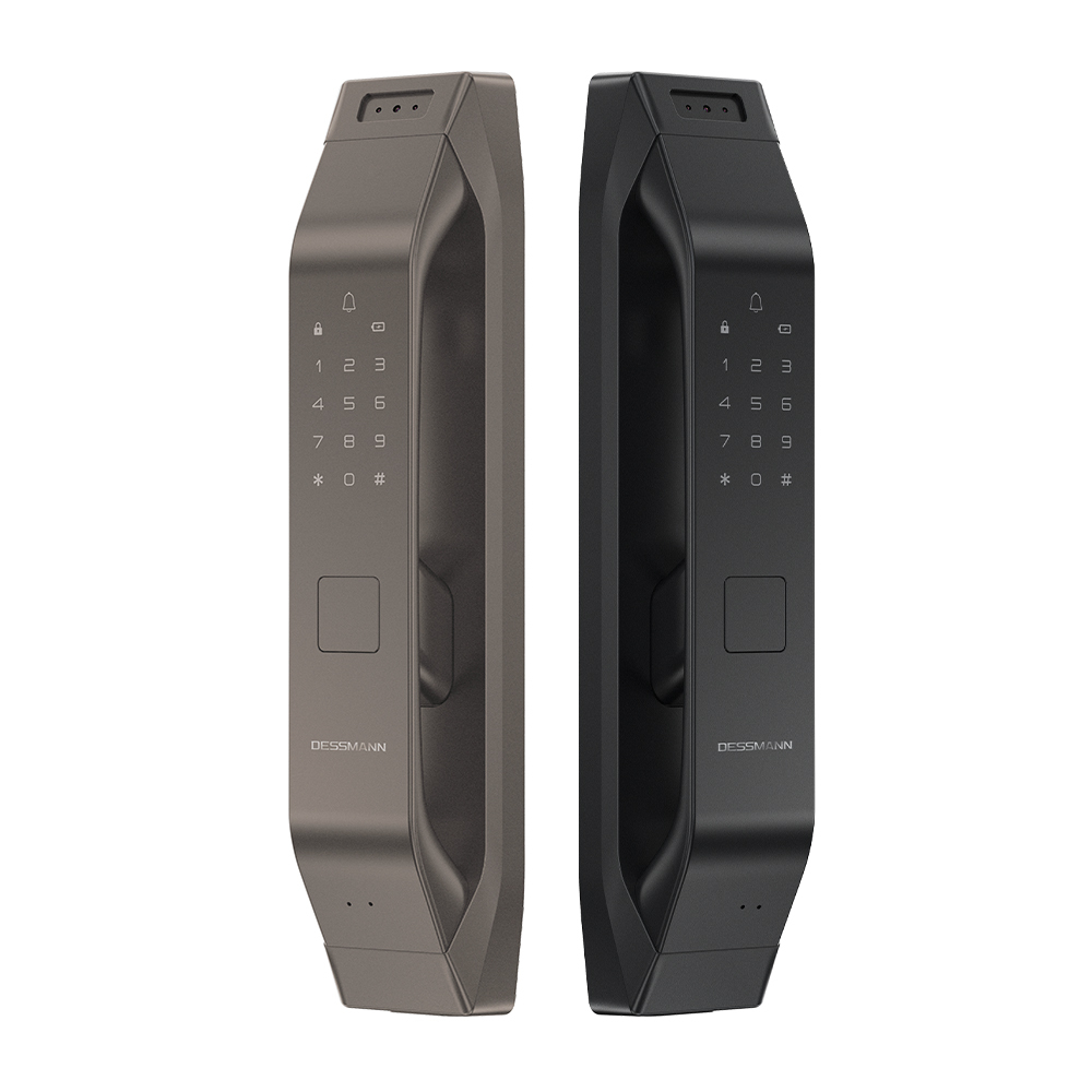 【DESSMANN 德施曼】R7P 3D廣角人臉辨識智能安全電子鎖