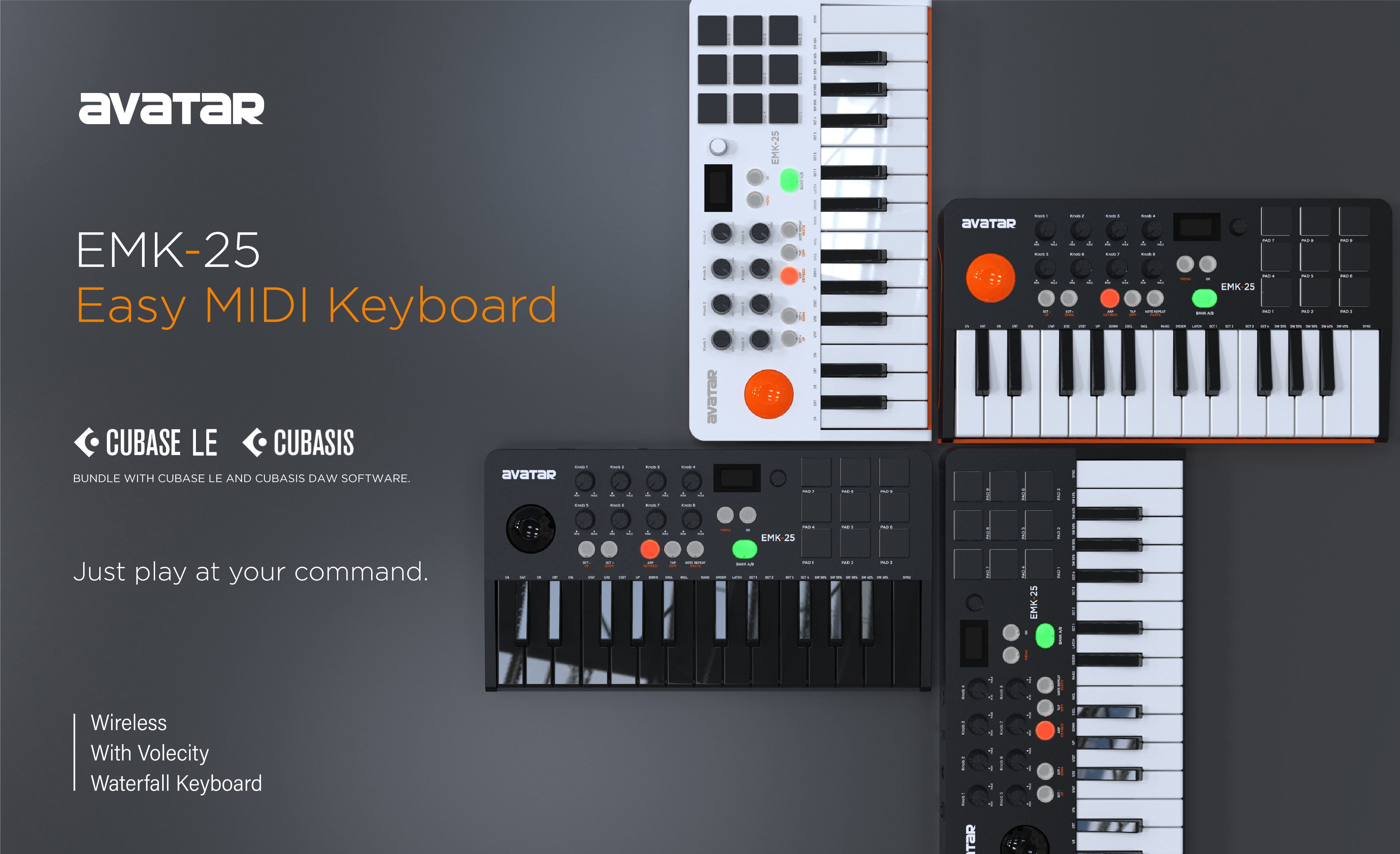 AVATAR EMK-25 MIDI keyboard