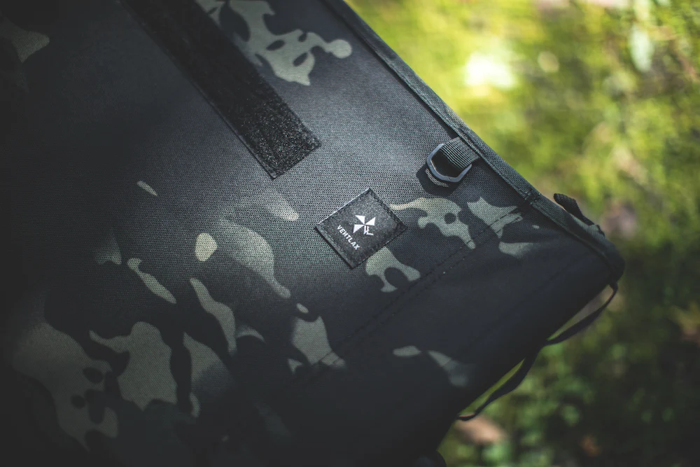 VENTLAX｜行軍床1000D\黑迷彩\2WAY TACTICAL COT (MULTICAM BLACK)