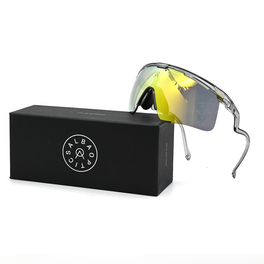 ALBA OPTICS DELTA SUNGLASS - BLACK GLOSSY VZUM ML KING