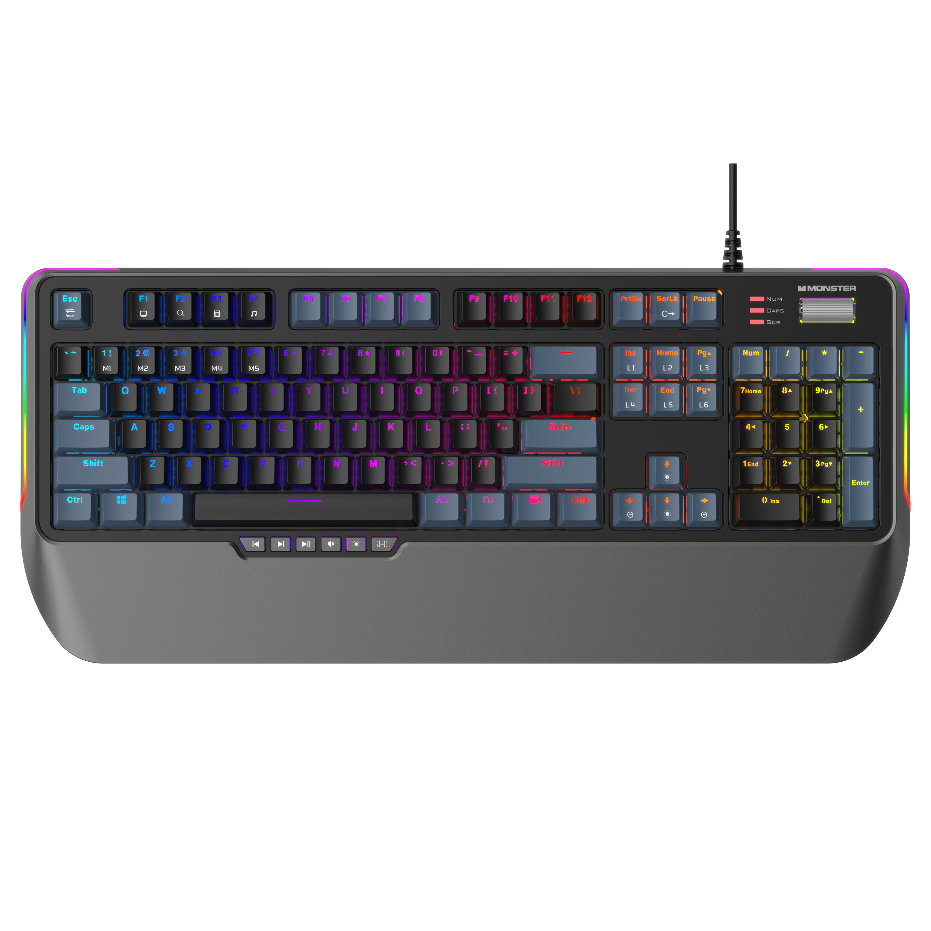 Monster KMH7 K Pro 遊戲鍵盤特別版