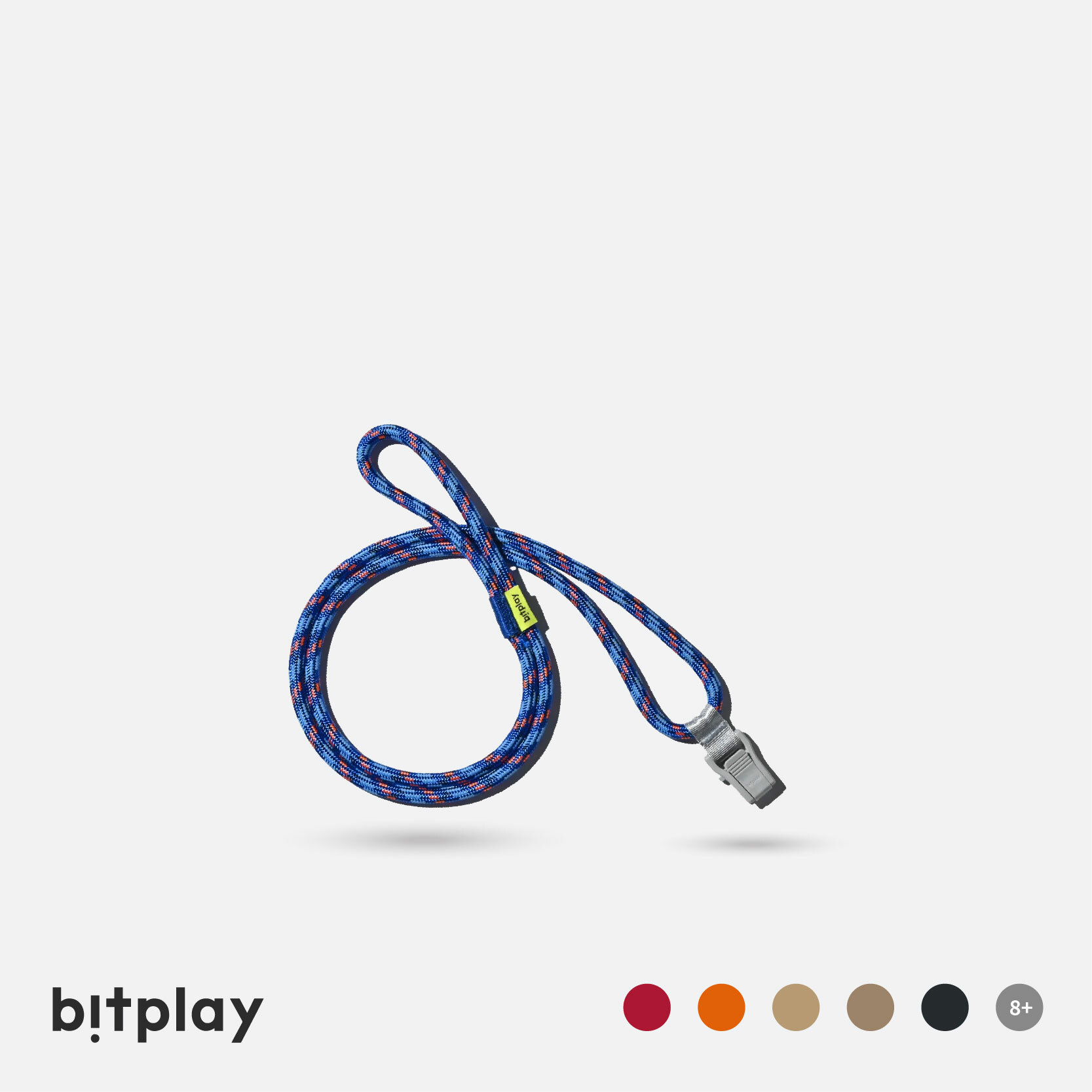 bitplay┃6mm 8mm 風格撞色掛繩 贈掛片 多工機能背帶手機掛繩