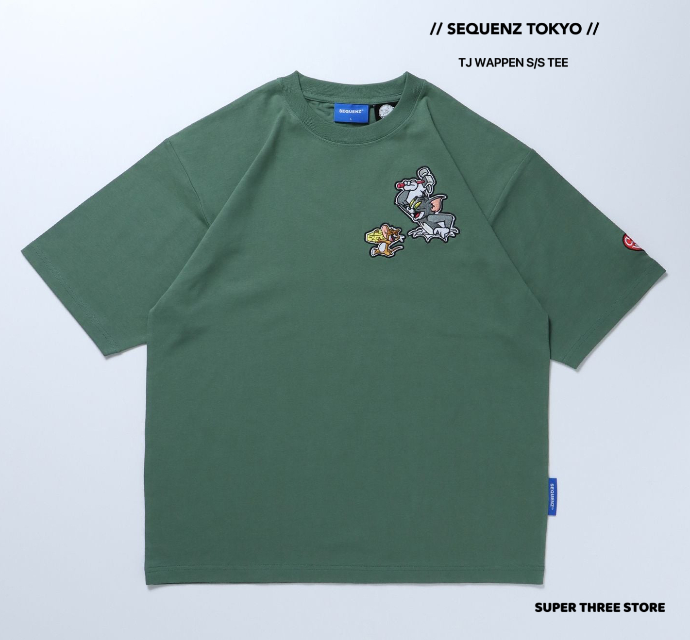 // SEQUENZ // TOM and JERRY WAPPEN S/S TEE