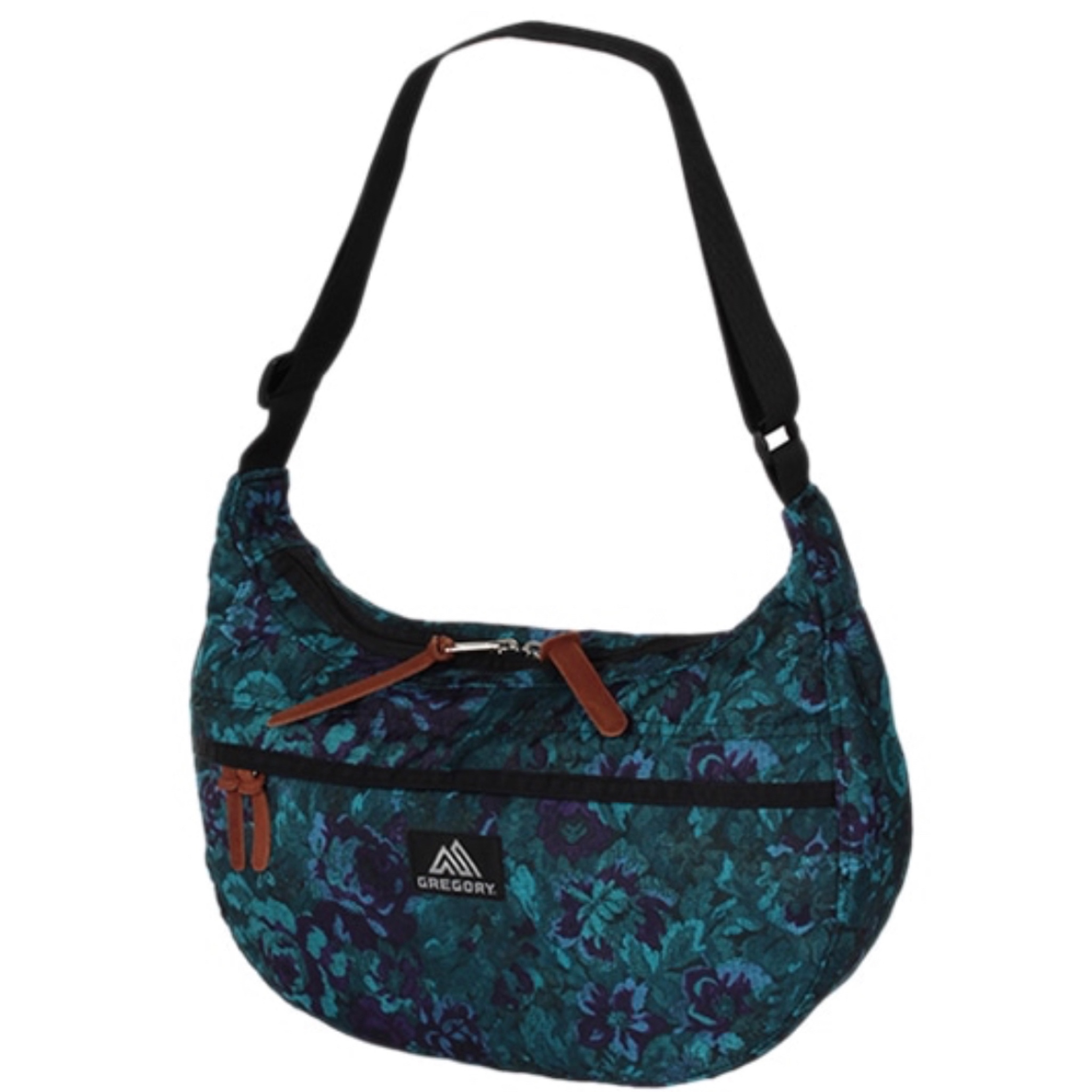 【💥 日本直送】13L GREGORY Satchel M 單肩包 shoulder bag 藍色花紋