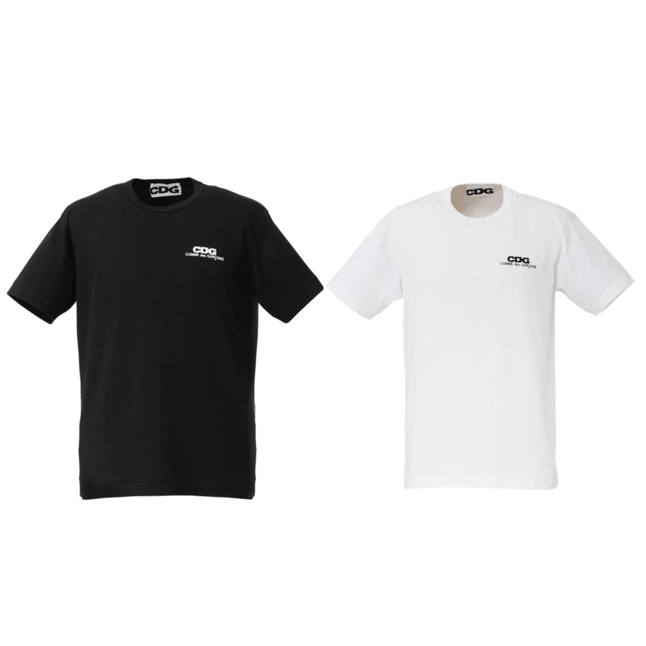 Comme des Garçons CDG Chest Font Logo Short T