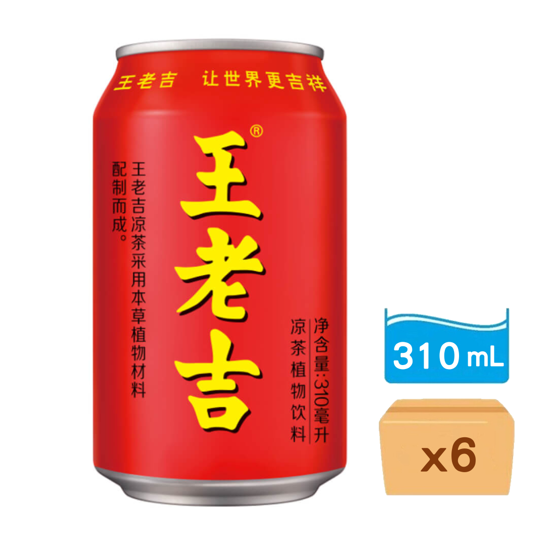 王老吉 310ml x 6罐