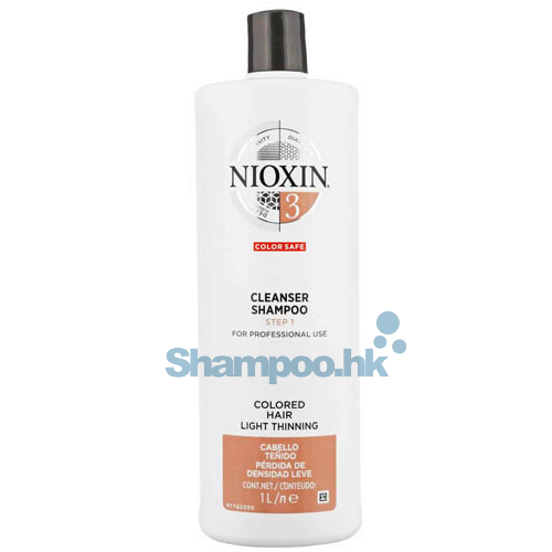Nioxin System 3 Cleanser 1000ml