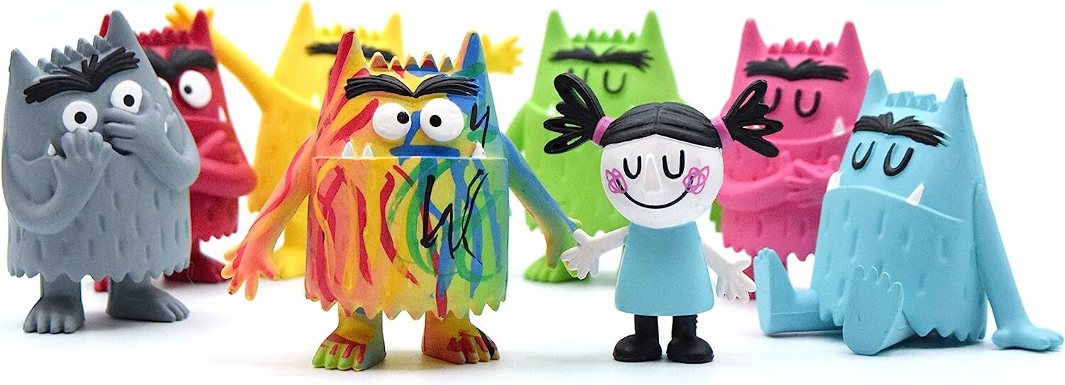 Set de Figuras el Monstruo de Colores/Figurines Colour