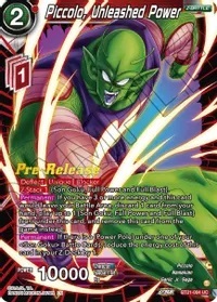 (Pre-Release) bt21-004 Piccolo, Unleashed Power