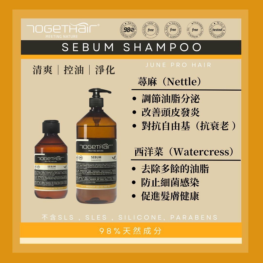 Togethair Sebum Shampoo 250ml / 1000ml
