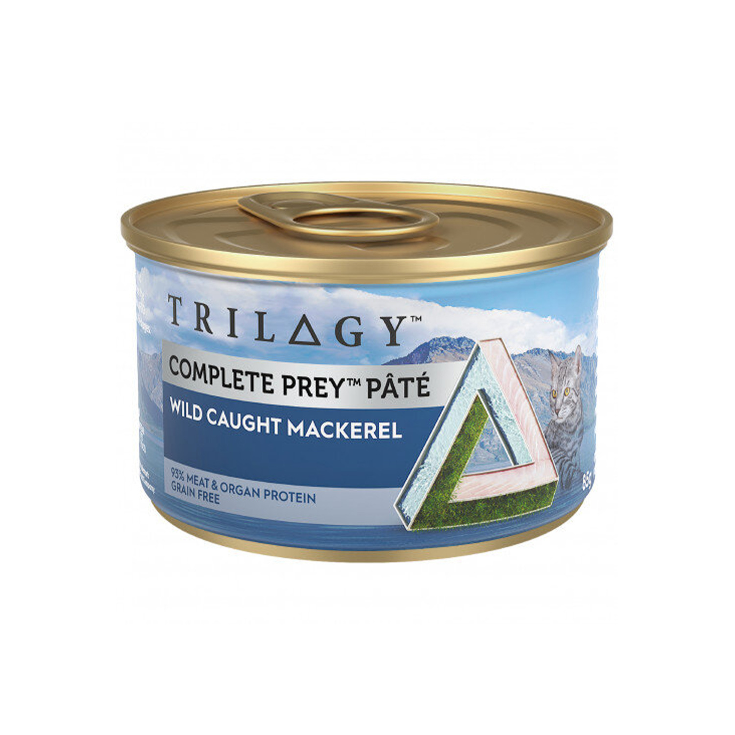 Trilogy - Wild Caught Mackerel Pate Complete Cat Can...