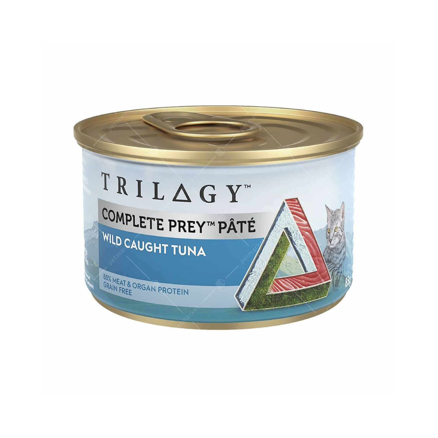 Trilogy - Wild Caught Tuna Pate Complete Cat Canned ...