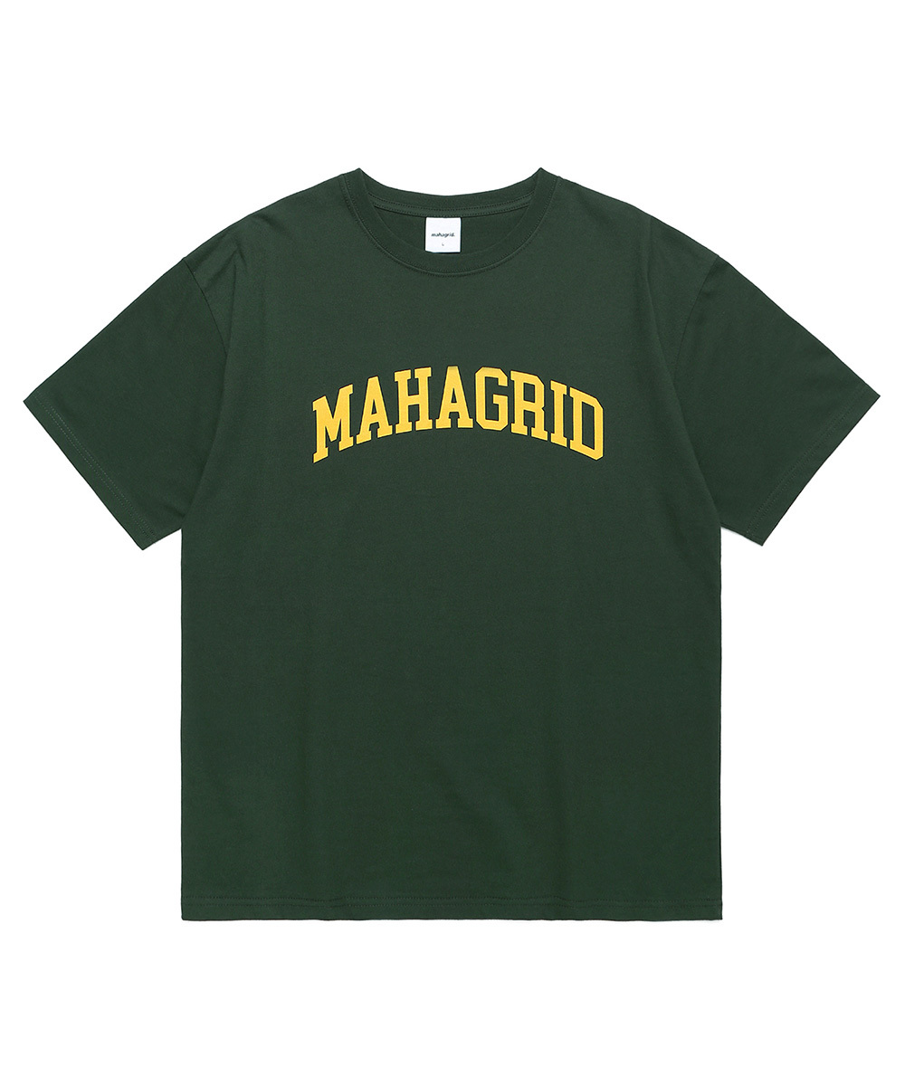 [MAHAGRID] VARSITY LOGO TEE[GREEN]