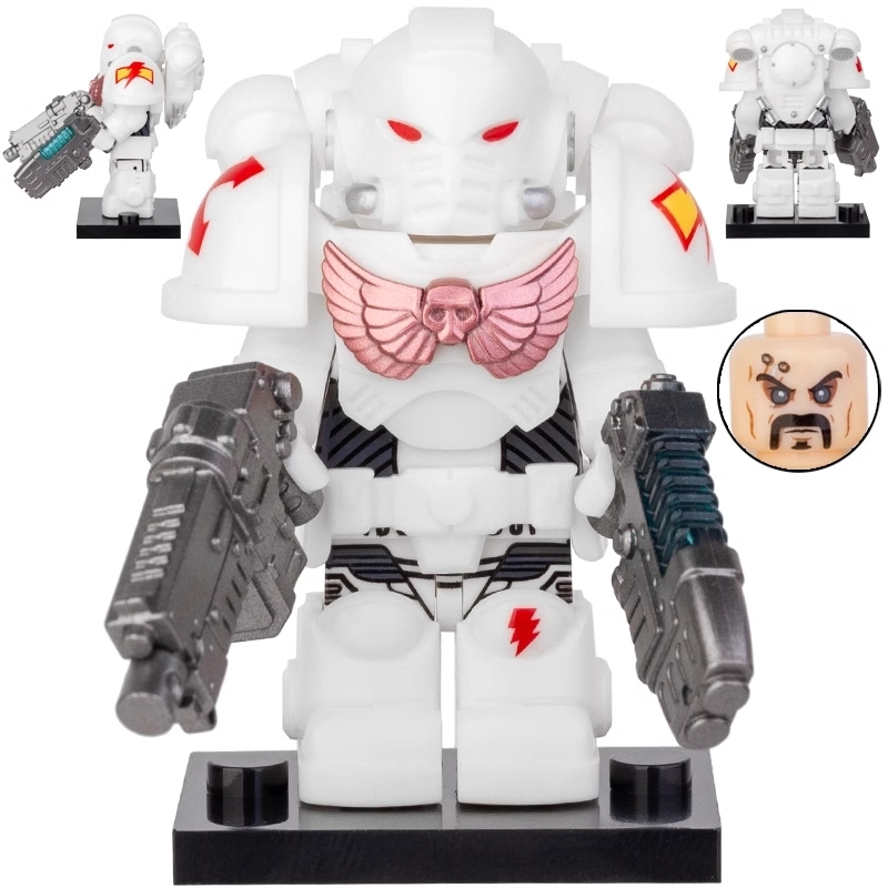White Scars Warhammer 40K Black Templar Minifigs MY604